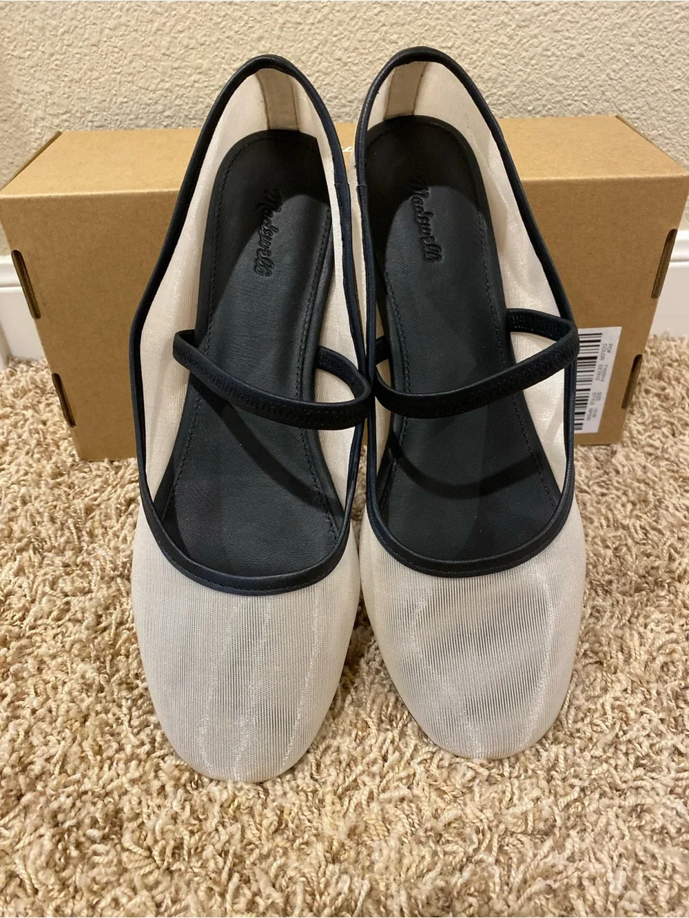 Madewell | Shoes | Madewell Greta Round Toe Ballet Flat In Mesh Size ...